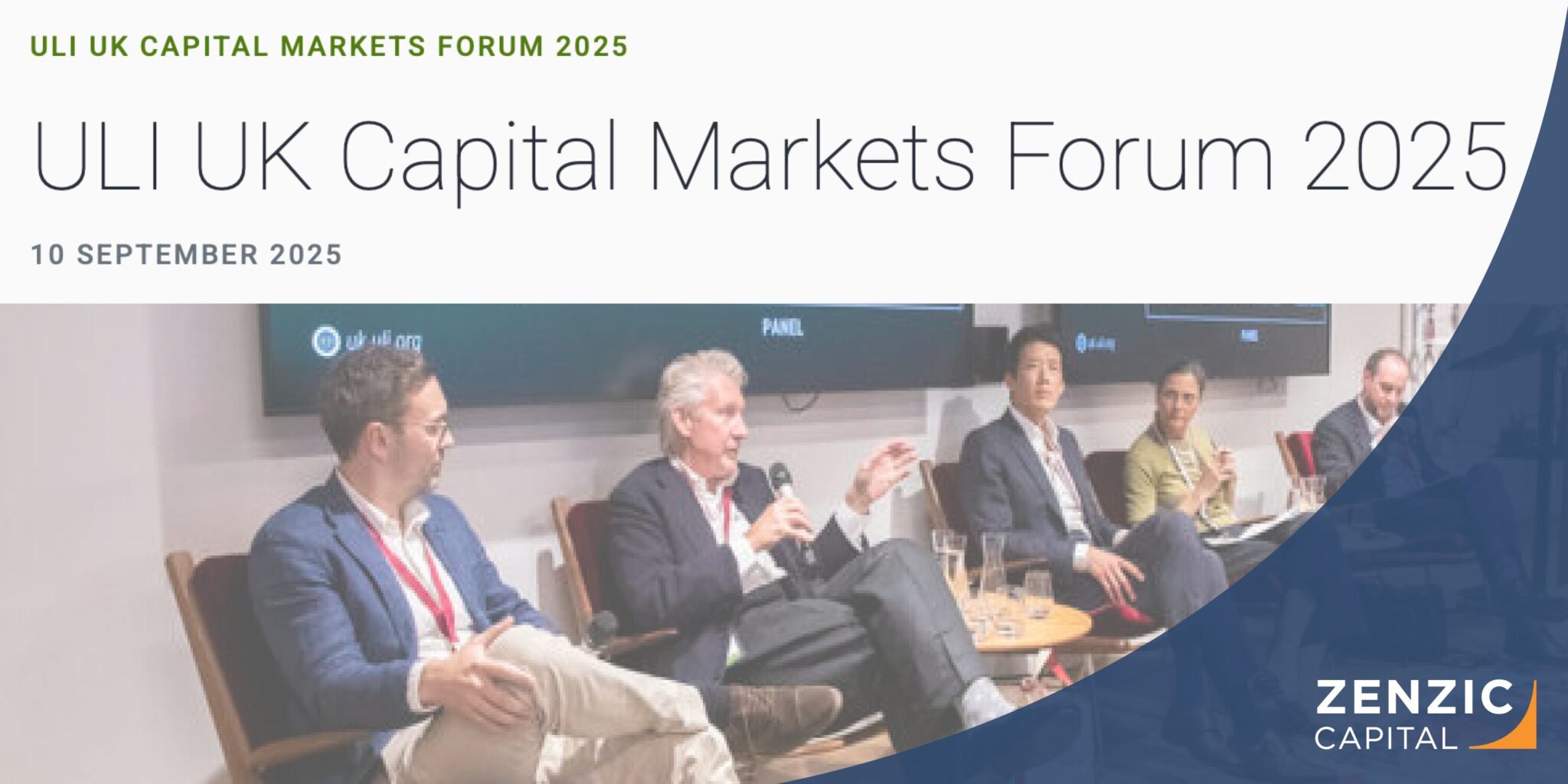 ULI UK Capital Markets Forum | Zenzic Capital